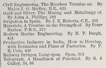 Engineering 1867 Jul Dec Index Literature Graces Guide