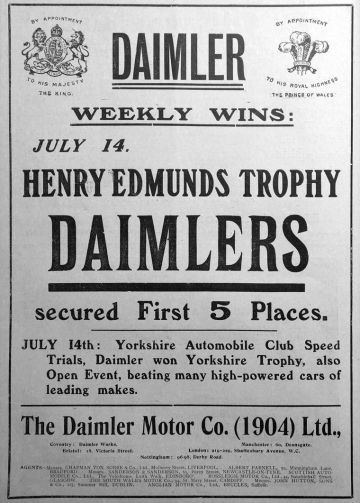 Daimler: Cars - Graces Guide