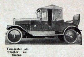 Calthorpe Motor Co - Graces Guide