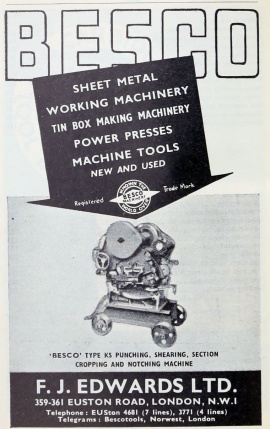 F. J. Edwards - Graces Guide