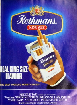 Rothman's King Size - Graces Guide