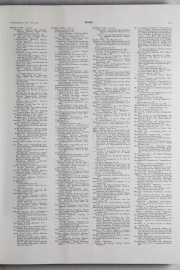Engineering 1956 Jul-Dec: Index - Graces Guide