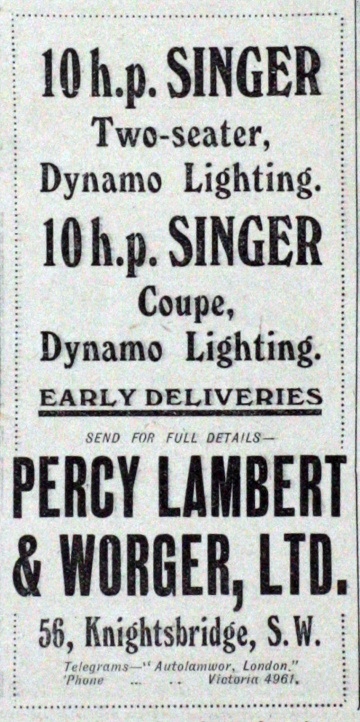 Percy Lambert and Worger - Graces Guide