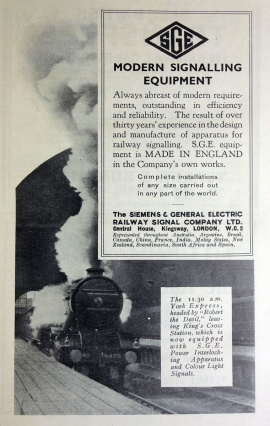 Siemens and General Electric Railway Signal Co - Graces Guide