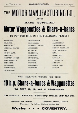 Motor Manufacturing Co (MMC) - Graces Guide