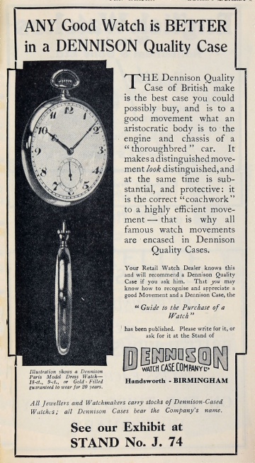 Dennison Watch Case Co - Graces Guide