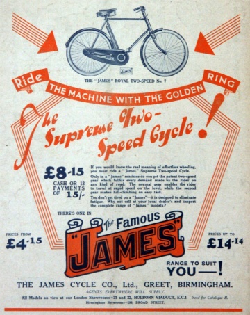 James Cycle Co - Graces Guide