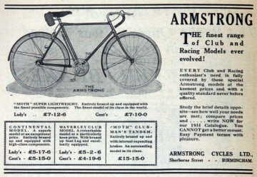 Armstrong Cycles - Graces Guide