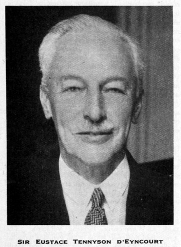 Eustace Henry William Tennyson d'Eyncourt - Graces Guide