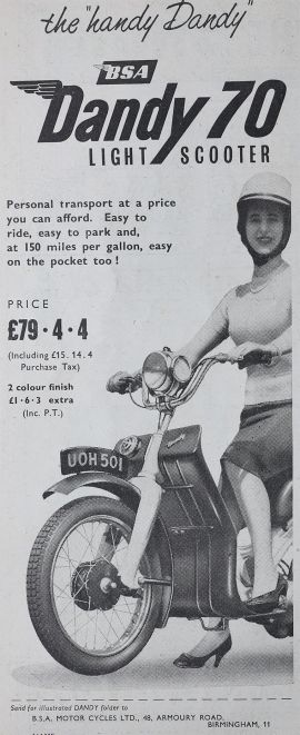 BSA: Dandy 70 - Graces Guide