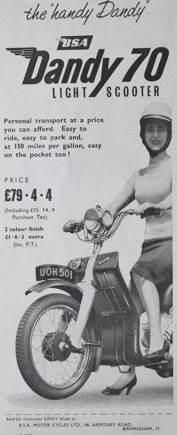 BSA: Dandy 70 - Graces Guide