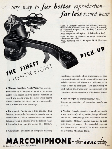 Marconiphone Co - Graces Guide