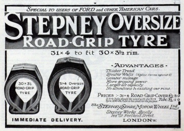 Stepney Spare Motor Wheel - Graces Guide
