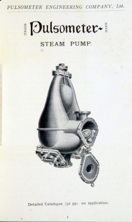 Pulsometer Engineering Co: 1914 Catalogue - Graces Guide