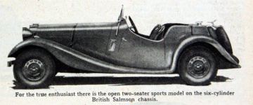 British Salmson: Cars - Graces Guide