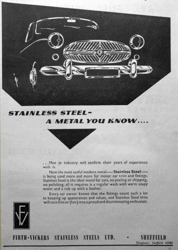 Firth-Vickers Stainless Steels - Graces Guide