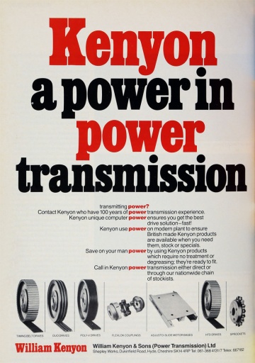 William Kenyon and Sons - Graces Guide