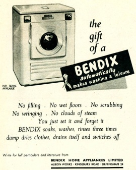Bendix Home Appliances - Graces Guide