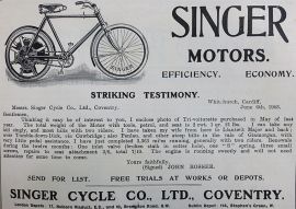 Singer: Motorcycles - Graces Guide