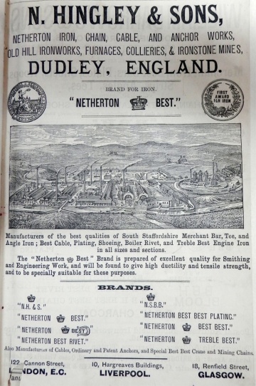 N. Hingley and Sons - Graces Guide