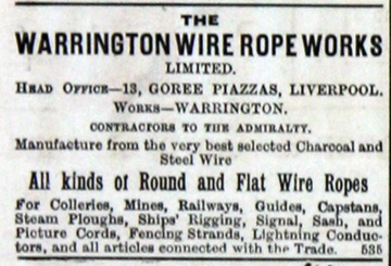 Warrington Wire Rope Works - Graces Guide