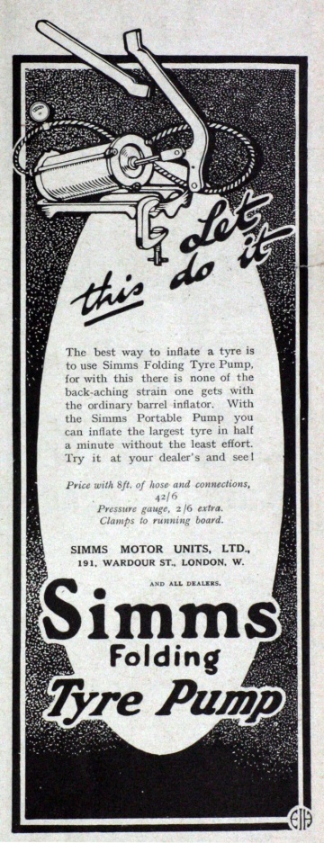 Simms Motor Units - Graces Guide