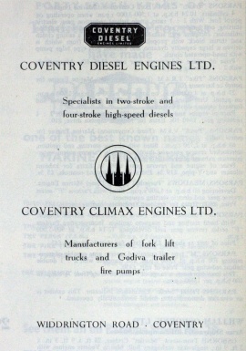 Coventry Climax Engines - Graces Guide