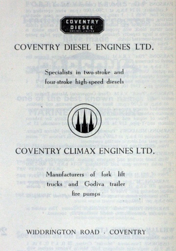 Coventry Climax Engines - Graces Guide