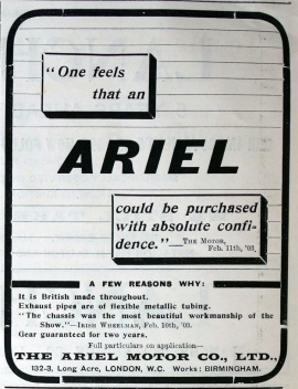 Ariel Motors - Graces Guide