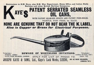 Joseph Kaye and Sons - Graces Guide