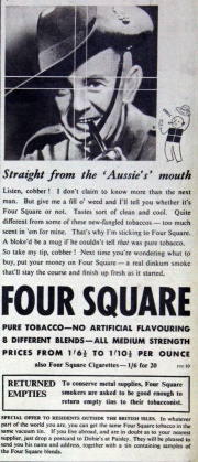 Four Square Cigarettes - Graces Guide