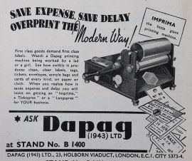 Dapag (1943) - Graces Guide