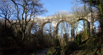 Treffry Viaduct - Graces Guide