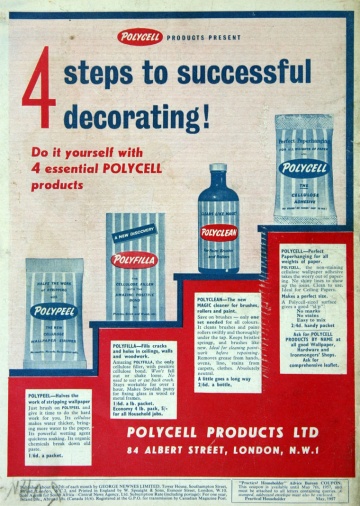 Polycell Products - Graces Guide