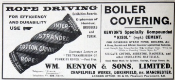 William Kenyon and Sons - Graces Guide