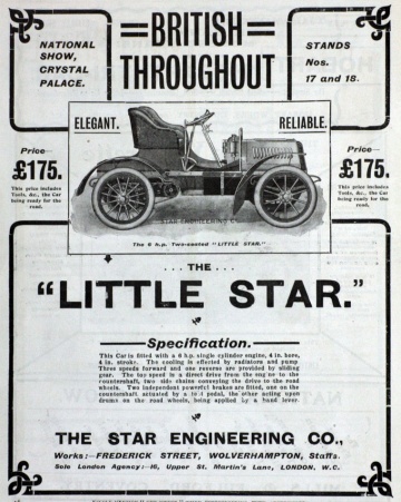 Star Engineering Co: Cars - Graces Guide