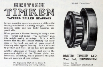 British Timken - Graces Guide