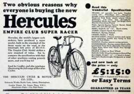 Hercules Cycle and Motor Co - Graces Guide