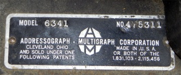 Addressograph-Multigraph - Graces Guide