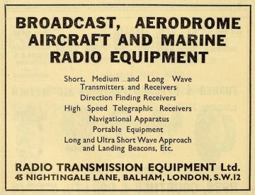 Radio Transmission Equipment - Graces Guide