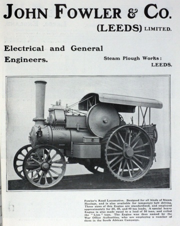 John Fowler and Co: Steam Driven Engines - Graces Guide
