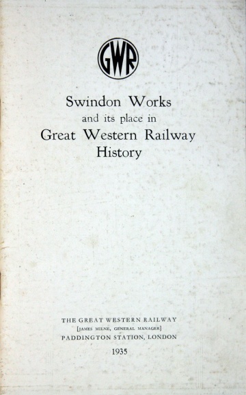 Swindon Works in 1935 - Graces Guide