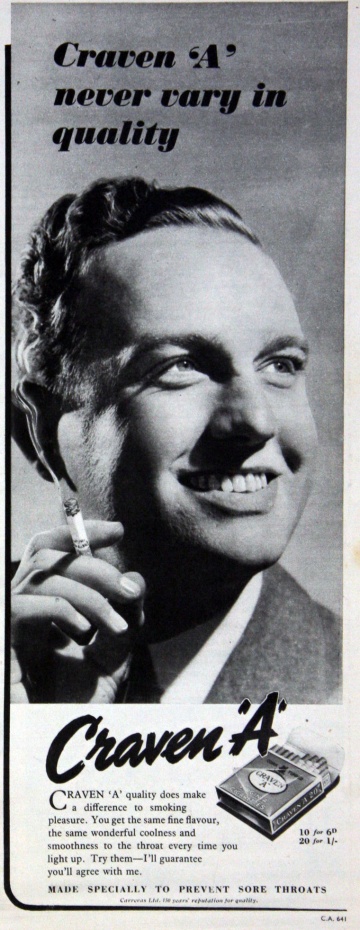 Craven A Cigarettes - Graces Guide