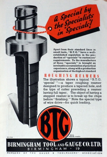 Birmingham Tool and Gauge Co - Graces Guide