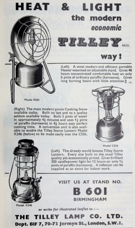 Tilley Lamp Co - Graces Guide