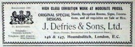 J. Defries and Sons - Graces Guide