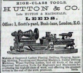 Hutton and Co (Leeds) - Graces Guide