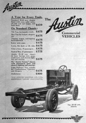 Austin: Commercial Vehicles - Graces Guide