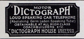 Dictograph Telephones - Graces Guide