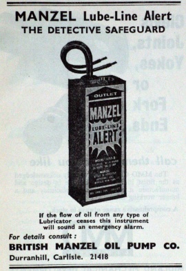British Manzel Oil Pump Co - Graces Guide